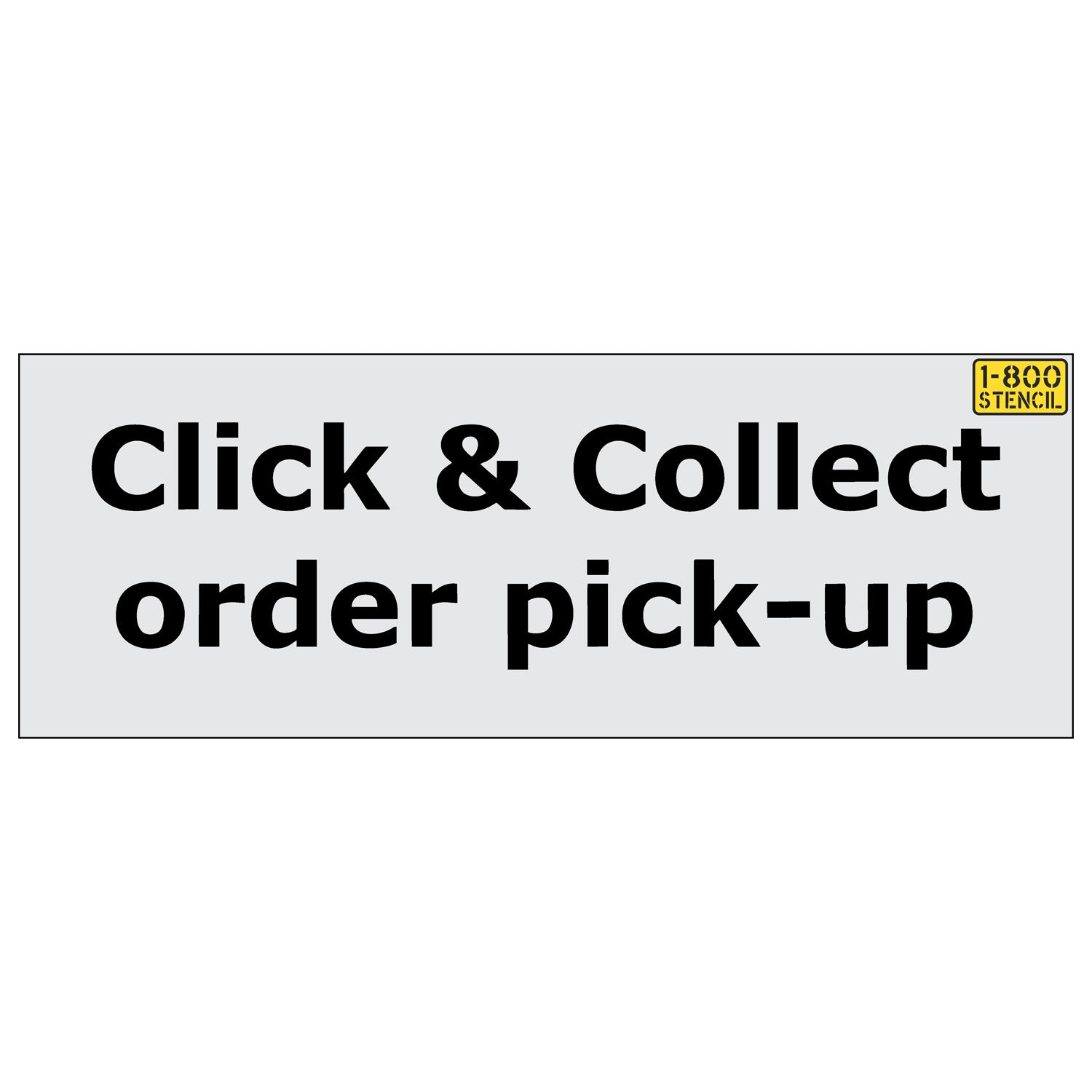 16" IKEA Click & Collect order pick-up Stencil - 1-800-Stencil