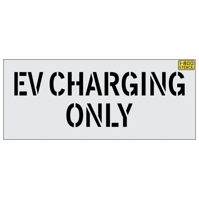 Electric Vehicle Parking and Charging Station Stencils - 1-800-Stencil