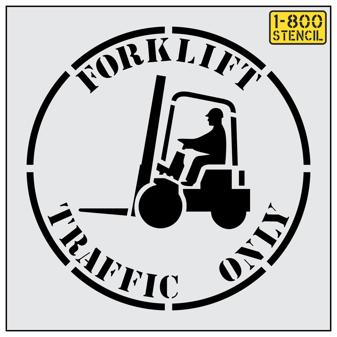 Industrial Safety Stencils — 1-800-Stencil