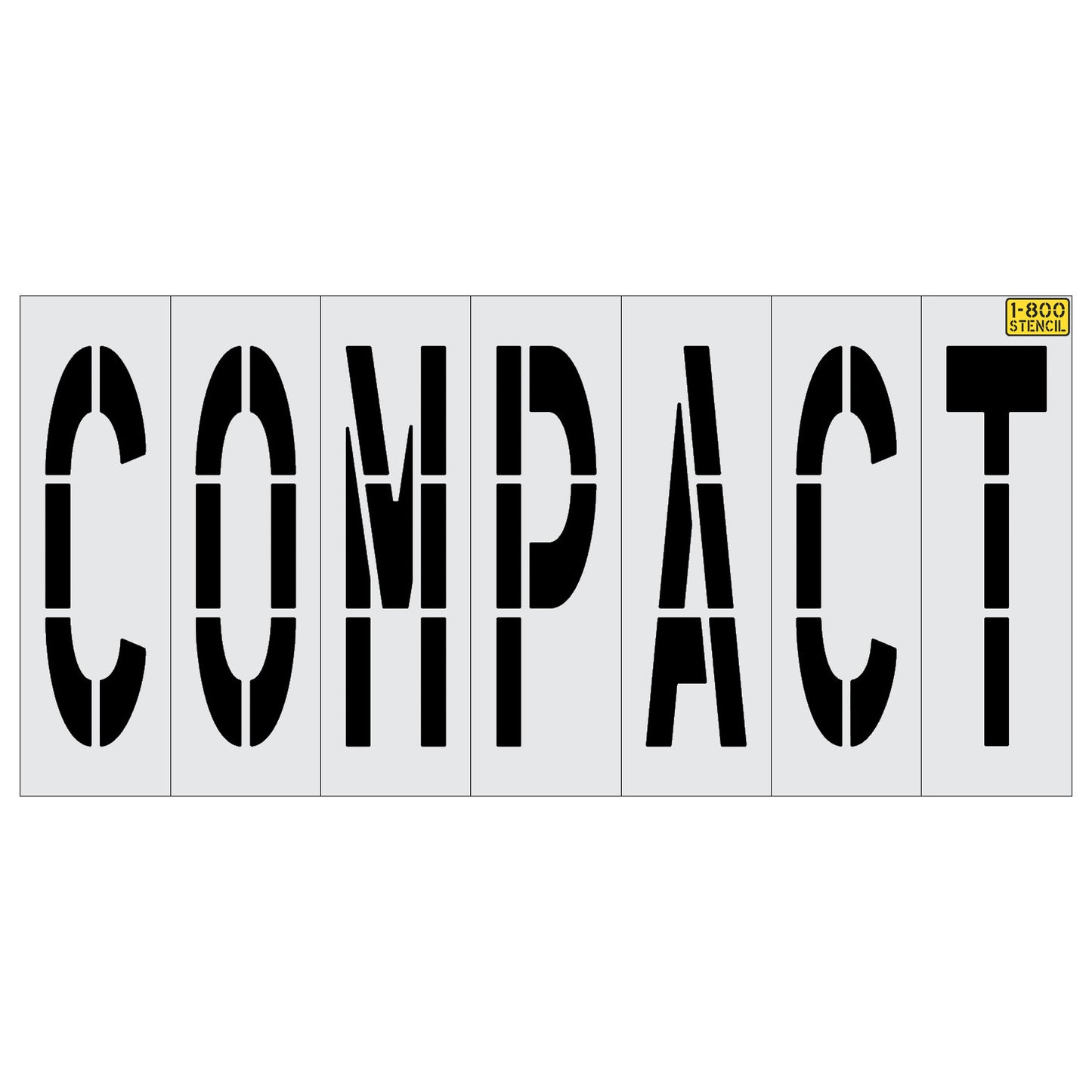 48" COMPACT Stencil - 1-800-Stencil
