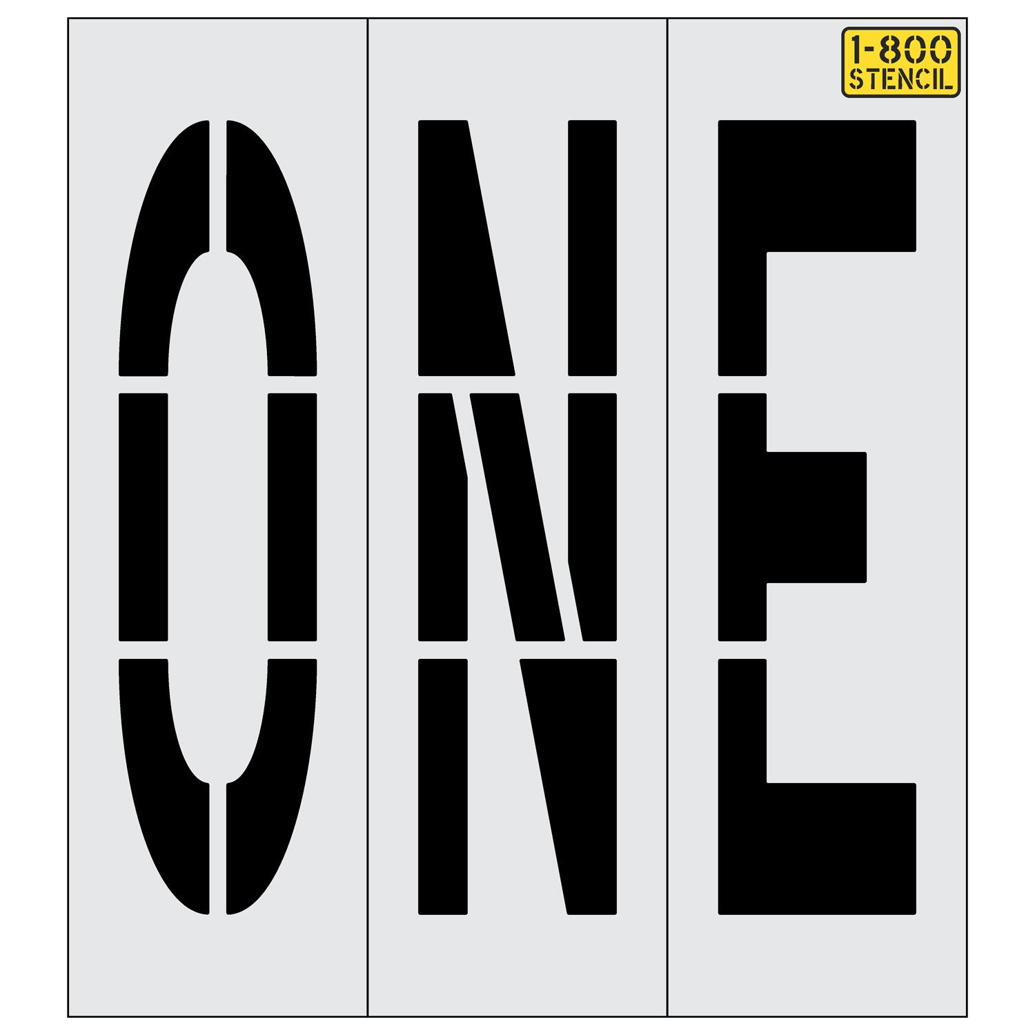 48" ONE Stencil - 1-800-Stencil