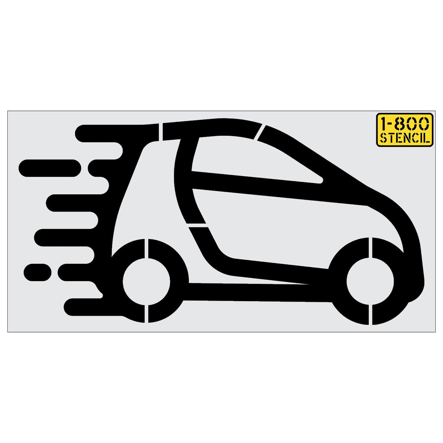 56" Dunkin Donuts Car Logo Stencil - 1-800-Stencil