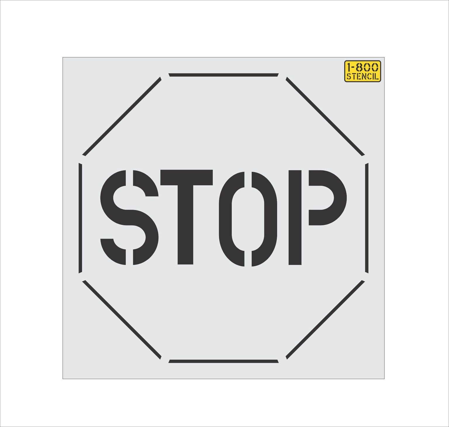 Industrial Safety Stencils - 1-800-Stencil