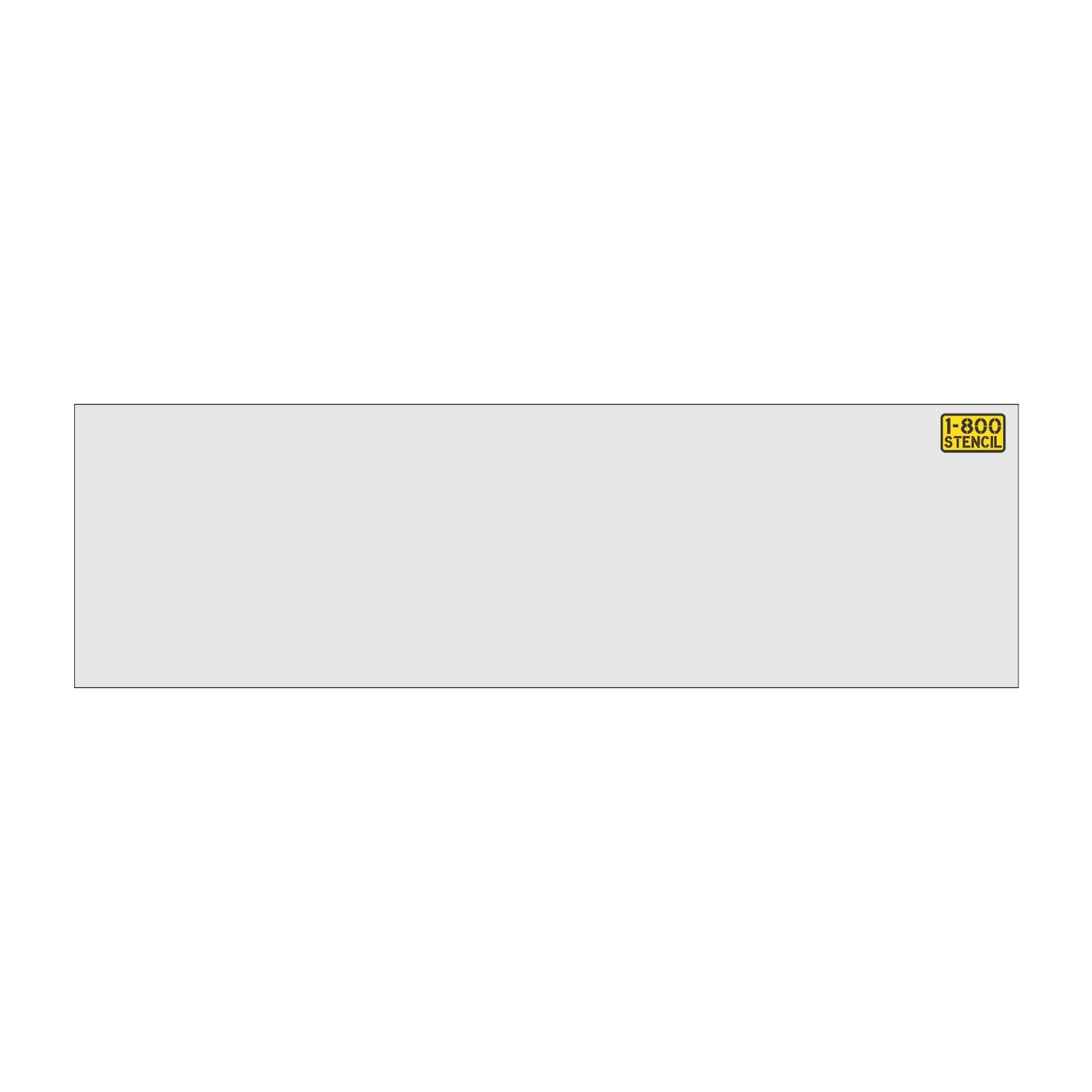 18" x 60" Stencil Material - 1-800-Stencil
