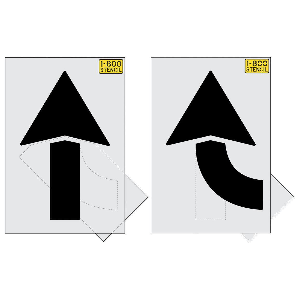 Turn Arrows - 1-800-Stencil