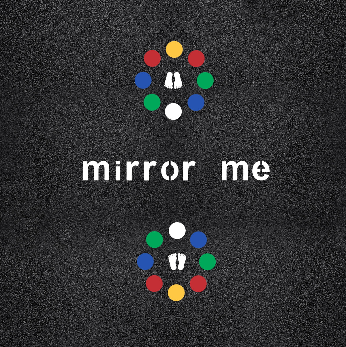 94"x67" Mirror Me Stencil — 1-800-Stencil