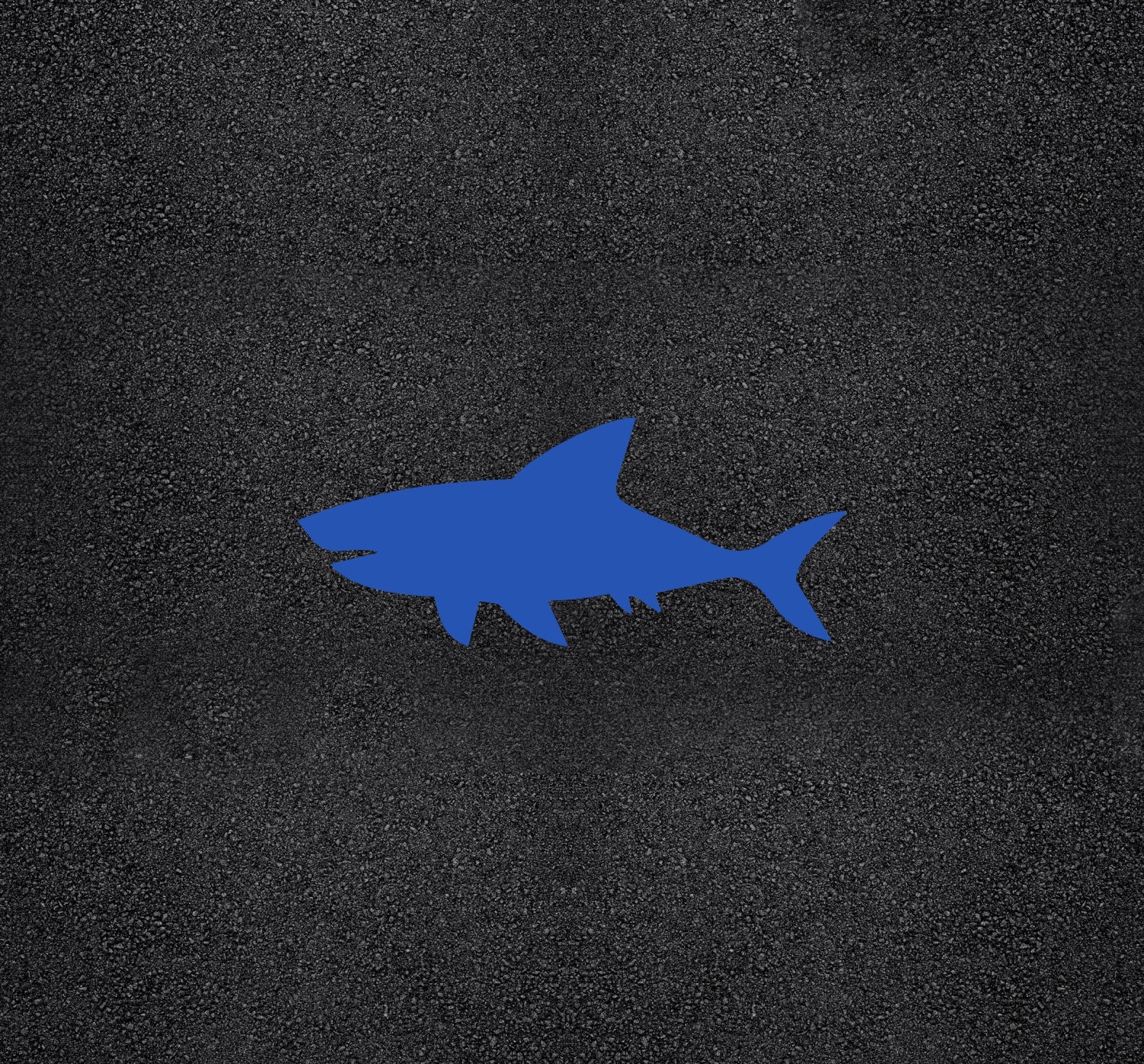 10"x24" Shark Stencil - 1-800-Stencil
