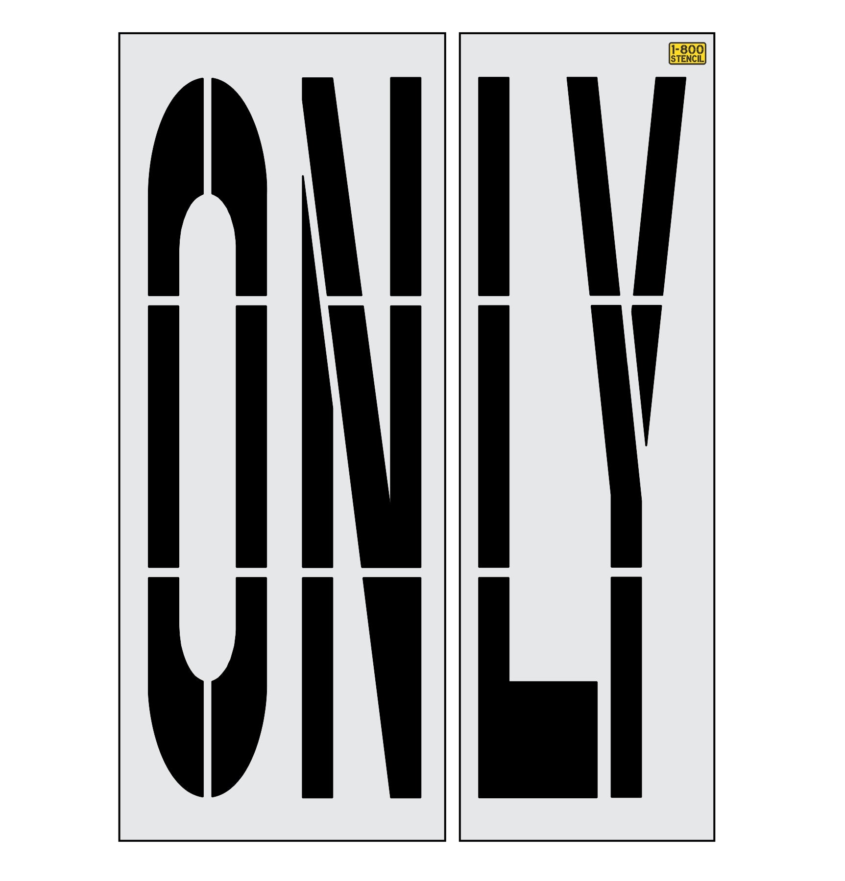 98" Arizona DOT ONLY Stencil - 1-800-Stencil