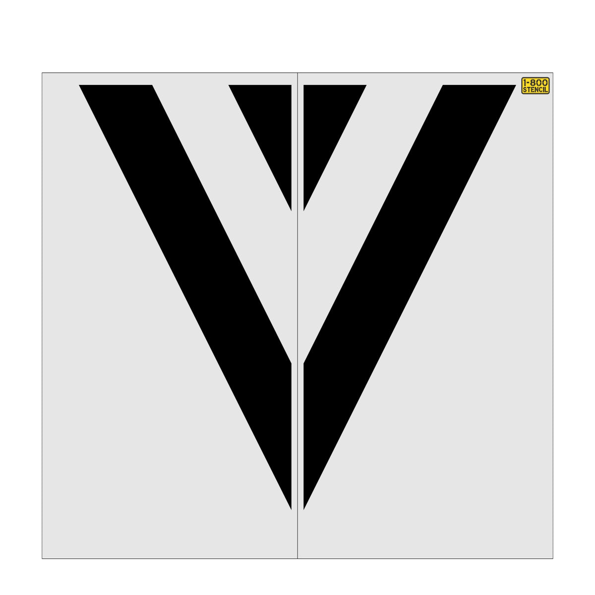 72" Maryland DOT Speed Bump Symbol Stencil — 1-800-Stencil