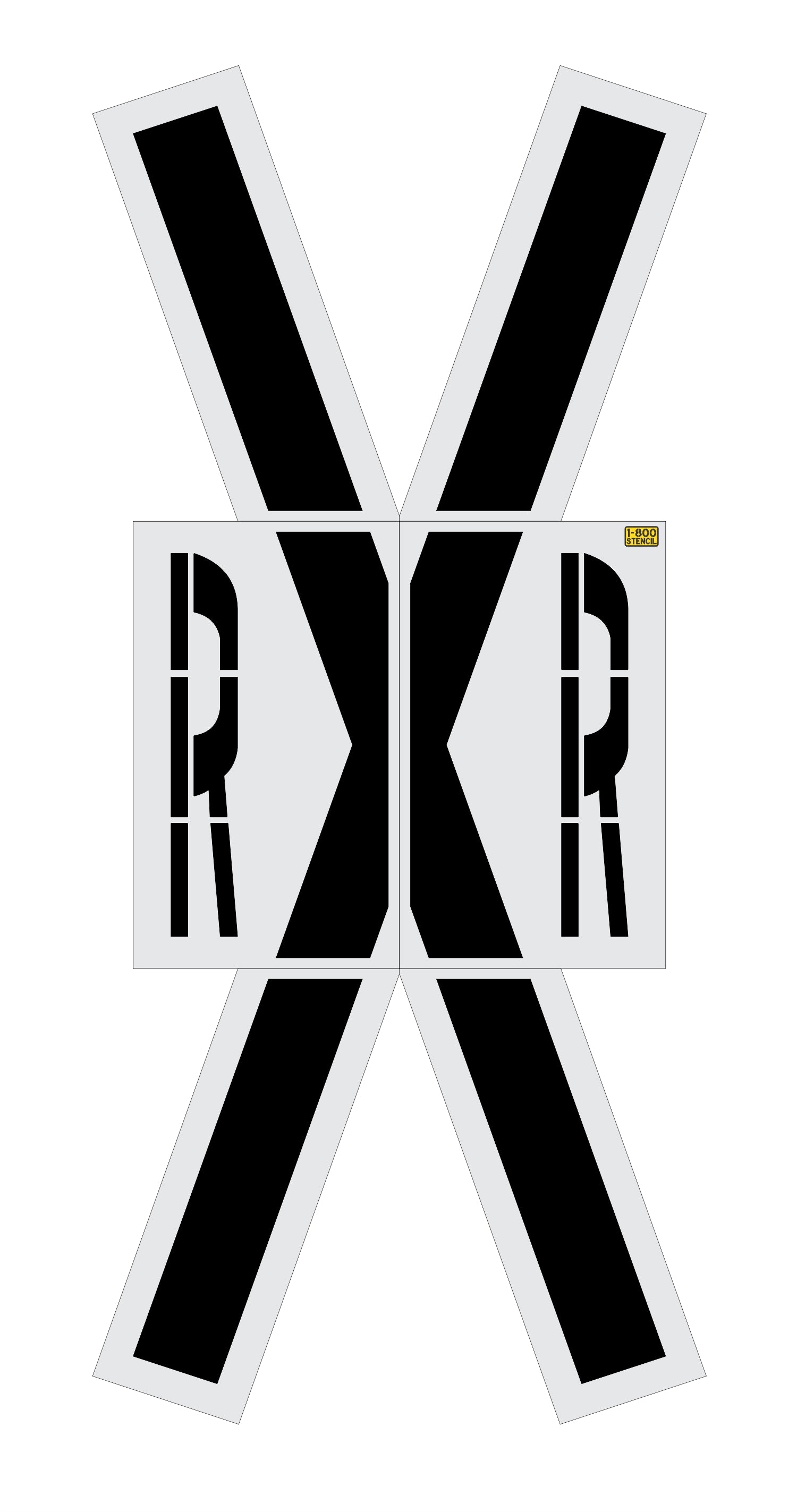 240" Mississippi DOT Railroad Crossing Kit | Parking Lot & Drive-Thru ...