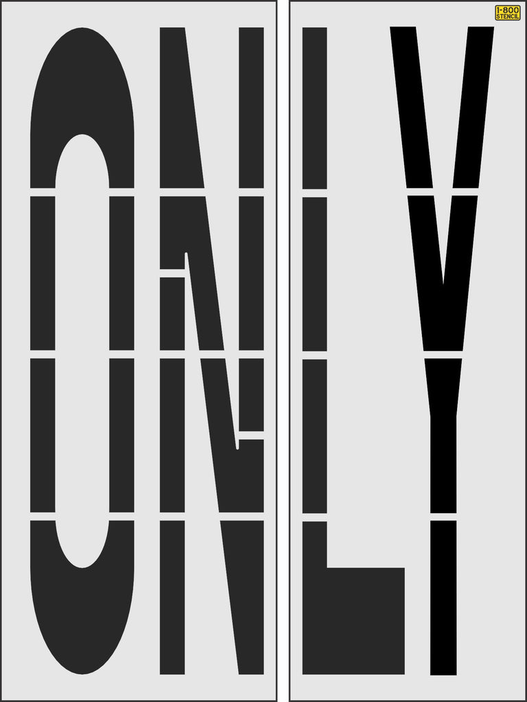 Vermont (VTrans) Dept of Transportation - Pavement Marking Stencils - 1 ...