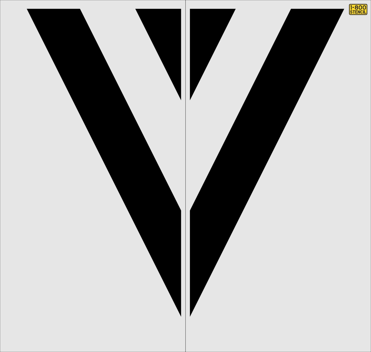 72" Washington DOT Speed Bump Symbol Stencil | Parking Lot & Drive-Thru ...