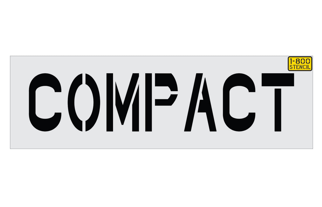 10" Chick-Fil-a COMPACT Stencil - 1-800-Stencil