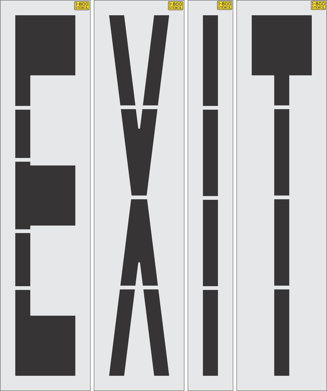 MUTCD, FHWA, and DOT Pavement Marking Stencils — 1-800-Stencil